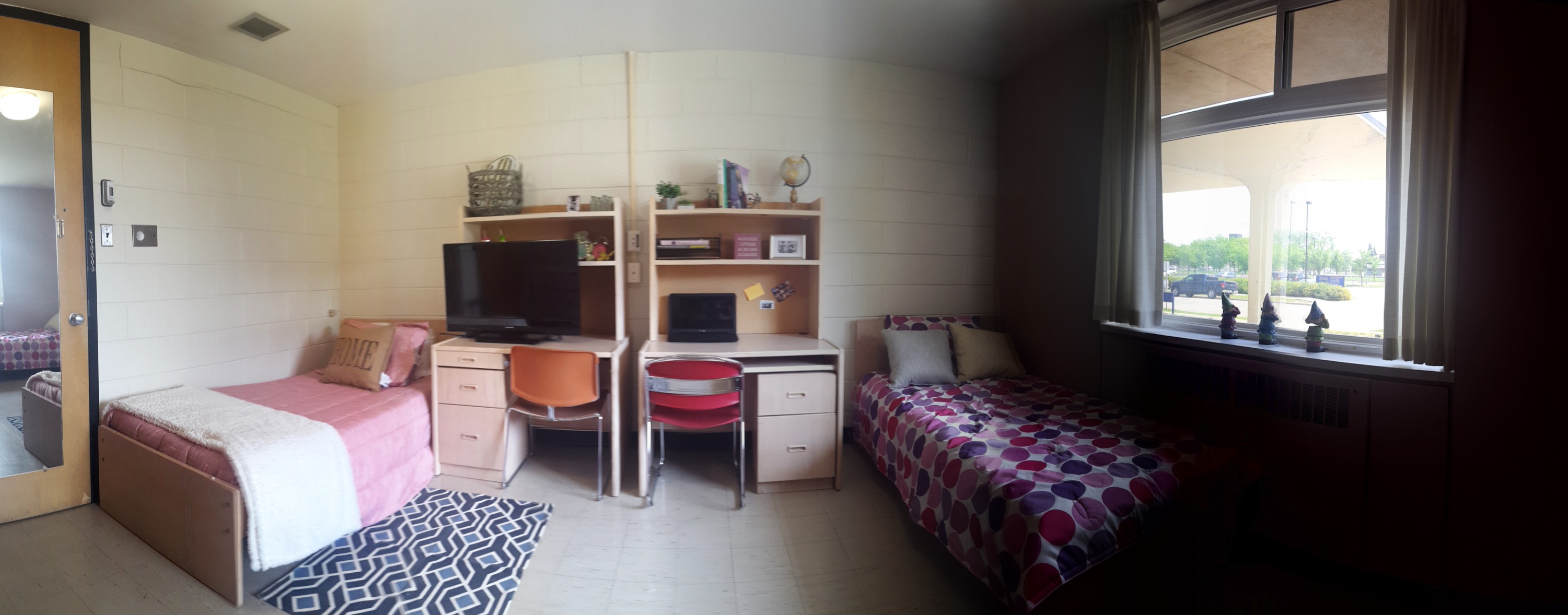 Flora Cowan Hall Room (Female Only). This room is set-up as a double ...