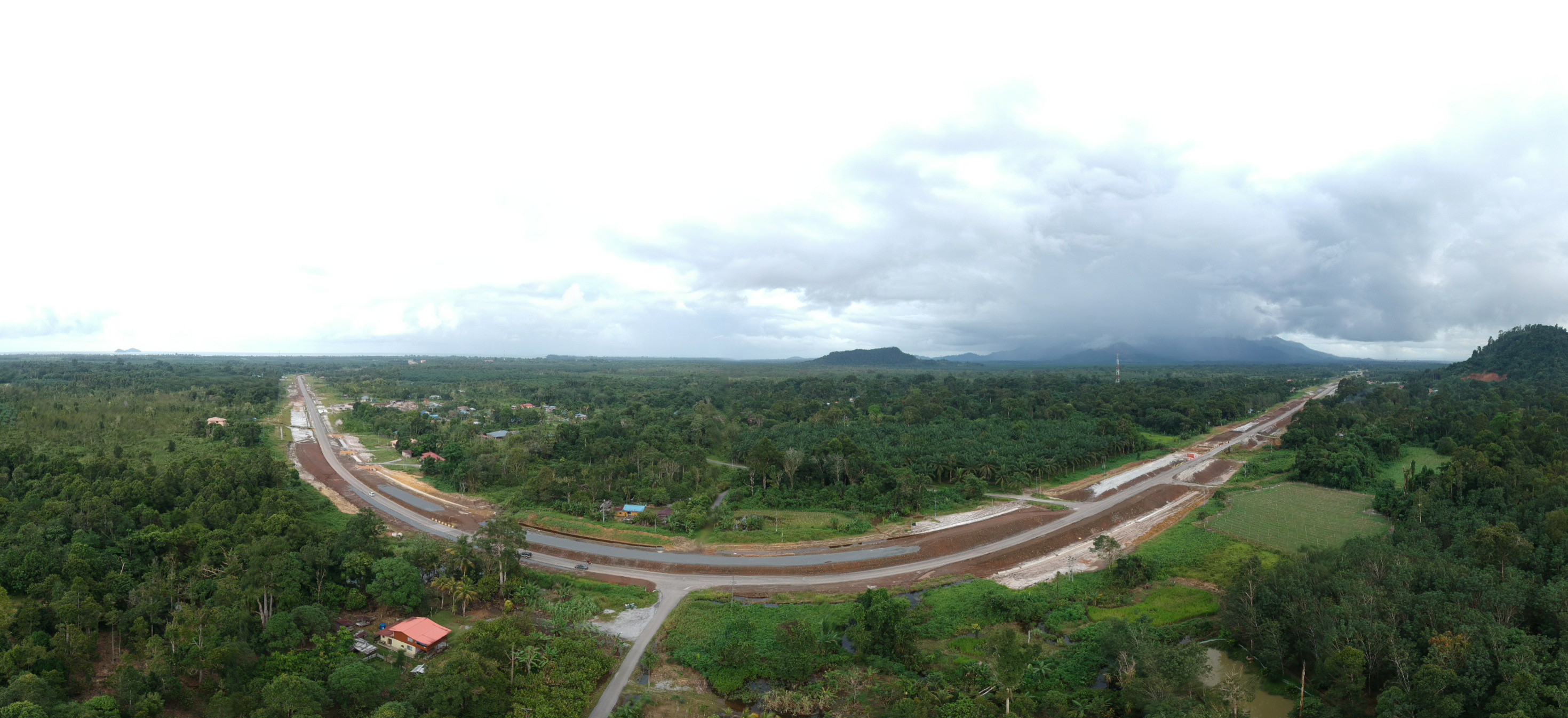 Pan Borneo view from Kpg Temaga Cina/Dayak