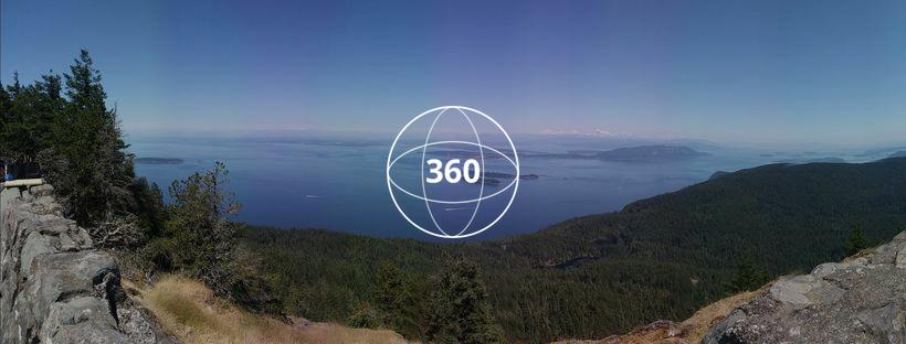 Summit of Mt. Constitution fire lookout tower