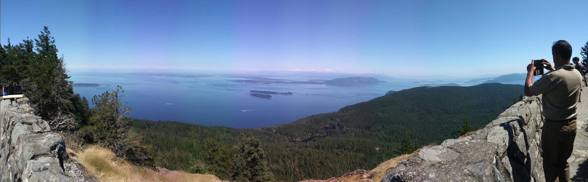 Summit of Mt. Constitution fire lookout tower